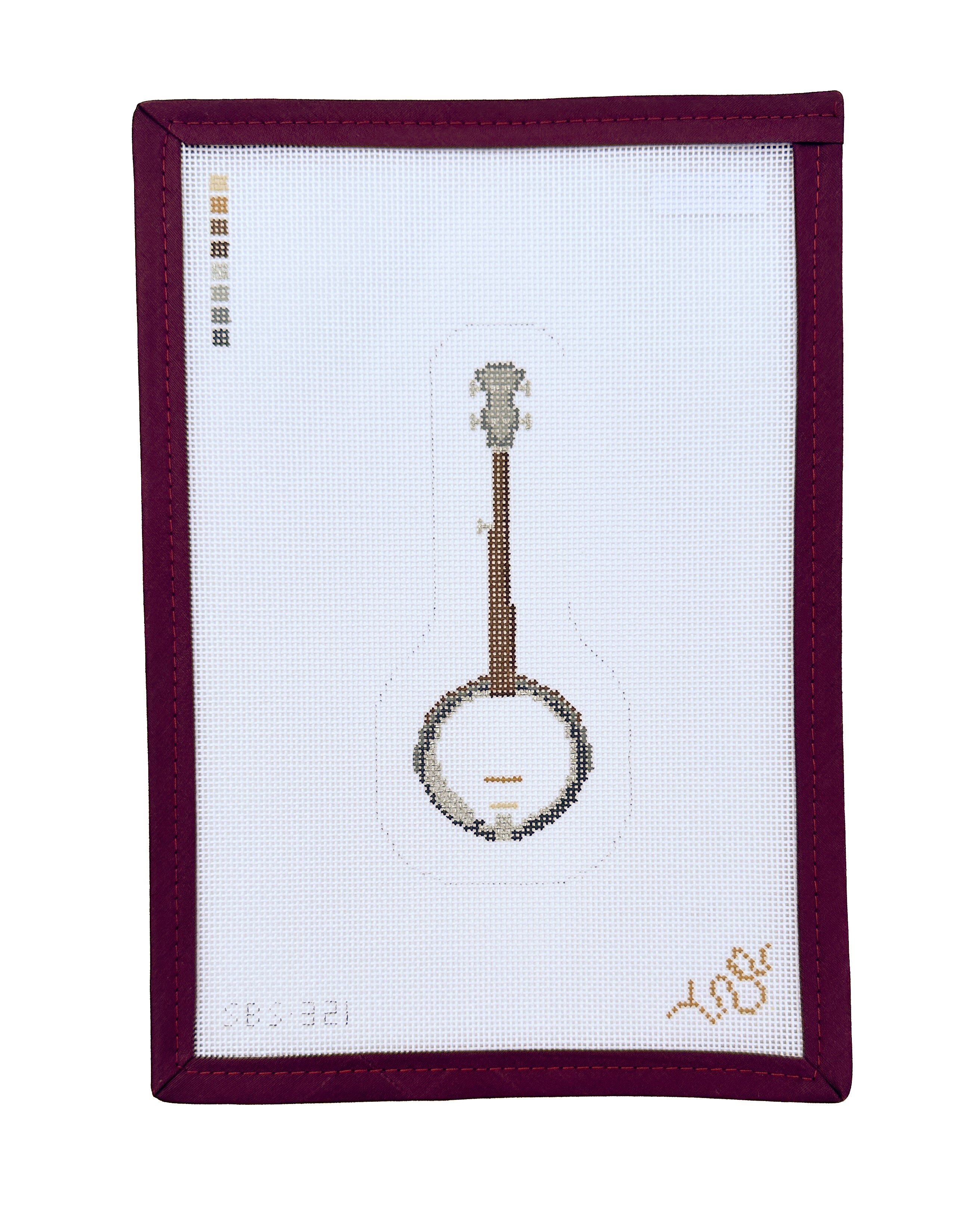 Banjo Needlepoint Canvas – Spellbound Stitchery