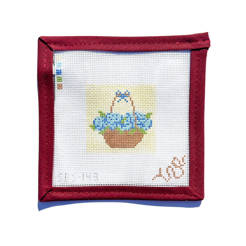 Hydrangea Mini Needlepoint Kit – Spellbound Stitchery
